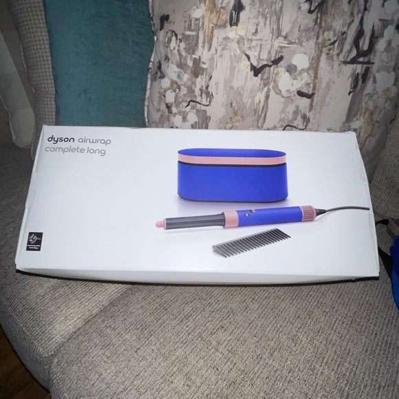 Dyson | Hair | Dyson Airwrap Complete Long Blue And Pink | Poshmark